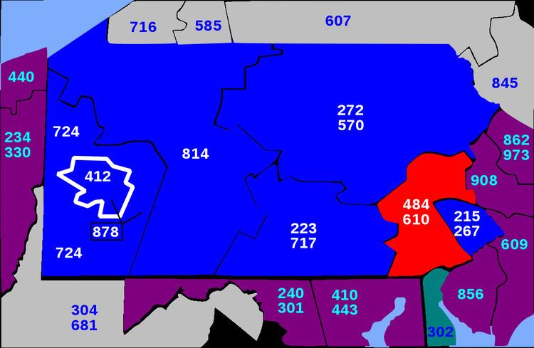 Area Codes 610 And 484 Alchetron The Free Social Encyclopedia