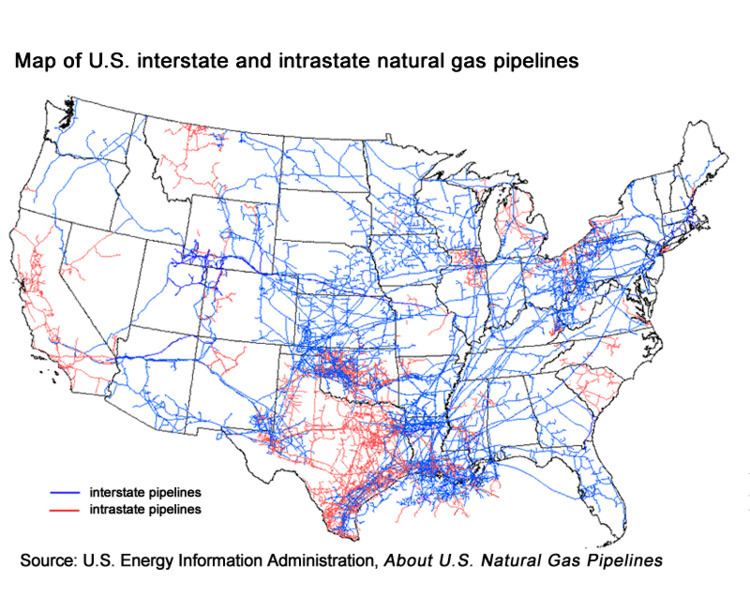 Natural Gas Pipeline System In The United States Alchetron The Free